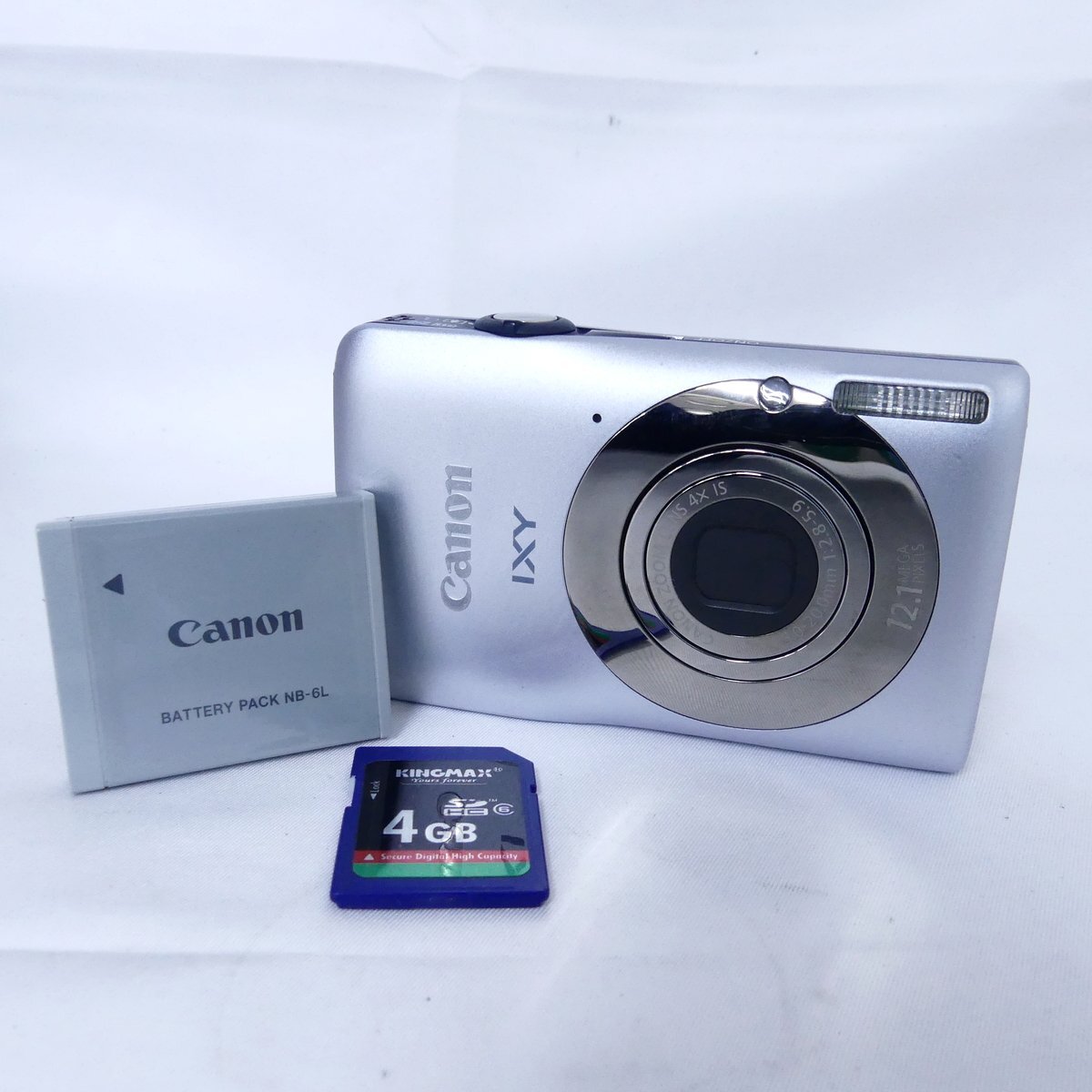Yahoo!オークション - Canon キャノン IXY 200F イクシー PC1469 シル...