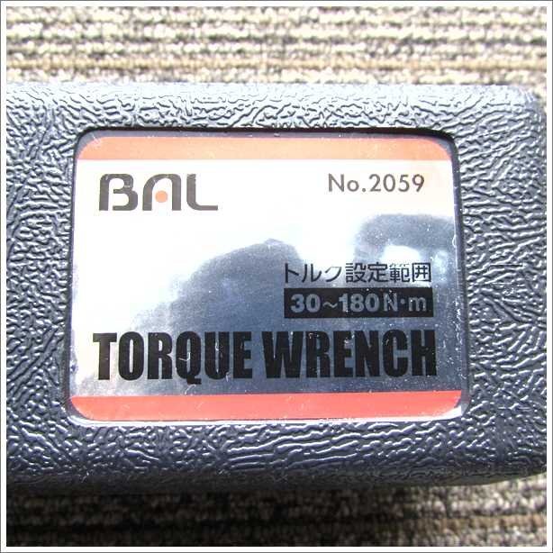 Yahoo!オークション - BAL 大橋産業 No.2059 トルクレンチ トルク設定...