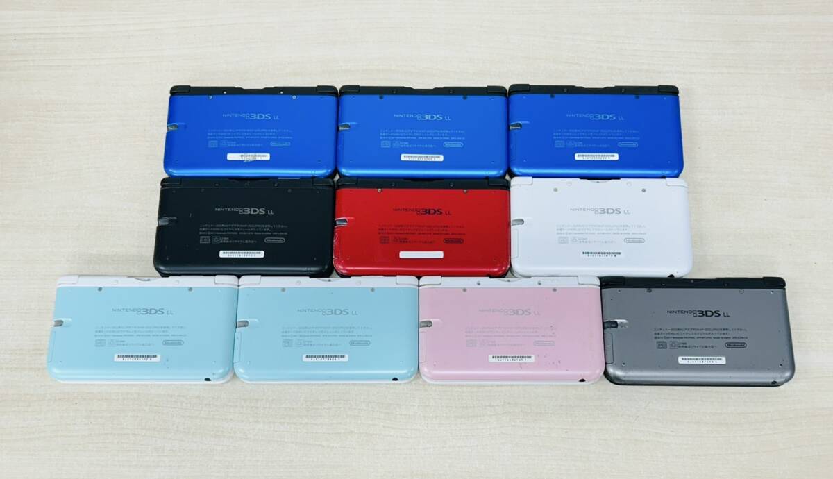 Yahoo!オークション - Nintendo 3DS LL ニンテンドー 3DS LL 10台 まと...