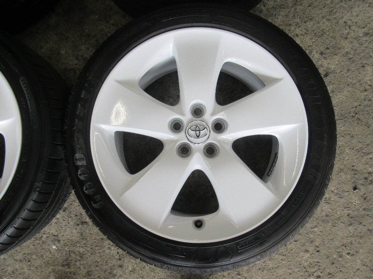 Yahoo!オークション - プリウス 30ツーリングTOYOT純正17X7J+50 5/100 ...