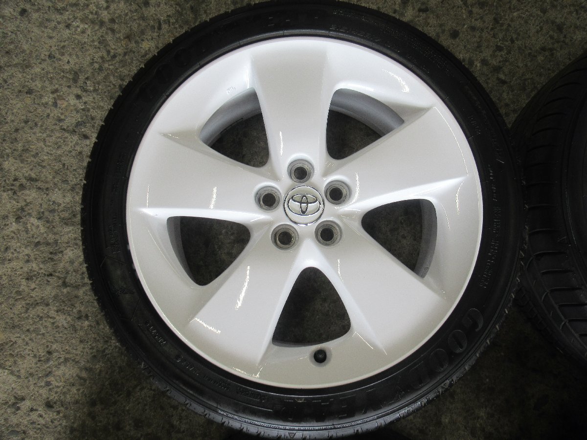 Yahoo!オークション - プリウス 30ツーリングTOYOT純正17X7J+50 5/100 ...
