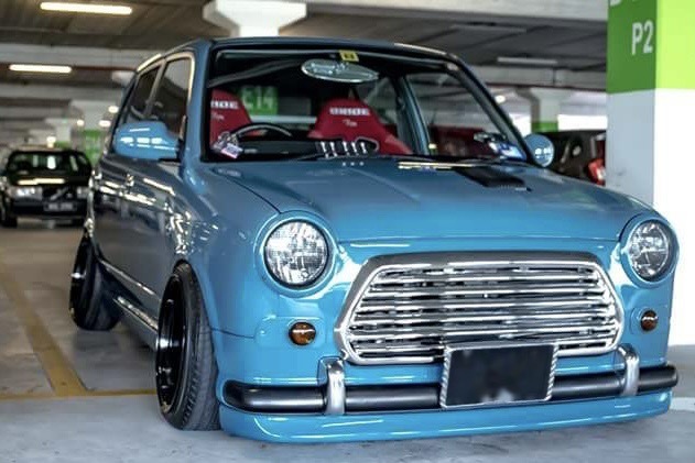 Yahoo!オークション - l700系ミラ ジーノ フロントハーフスポイラー 新...