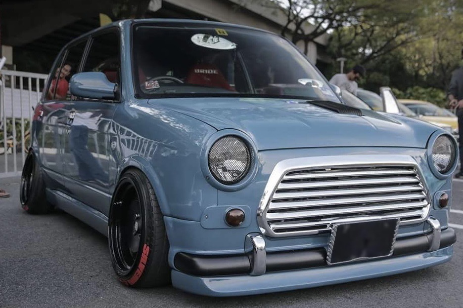 Yahoo!オークション - l700系ミラ ジーノ フロントハーフスポイラー 新...