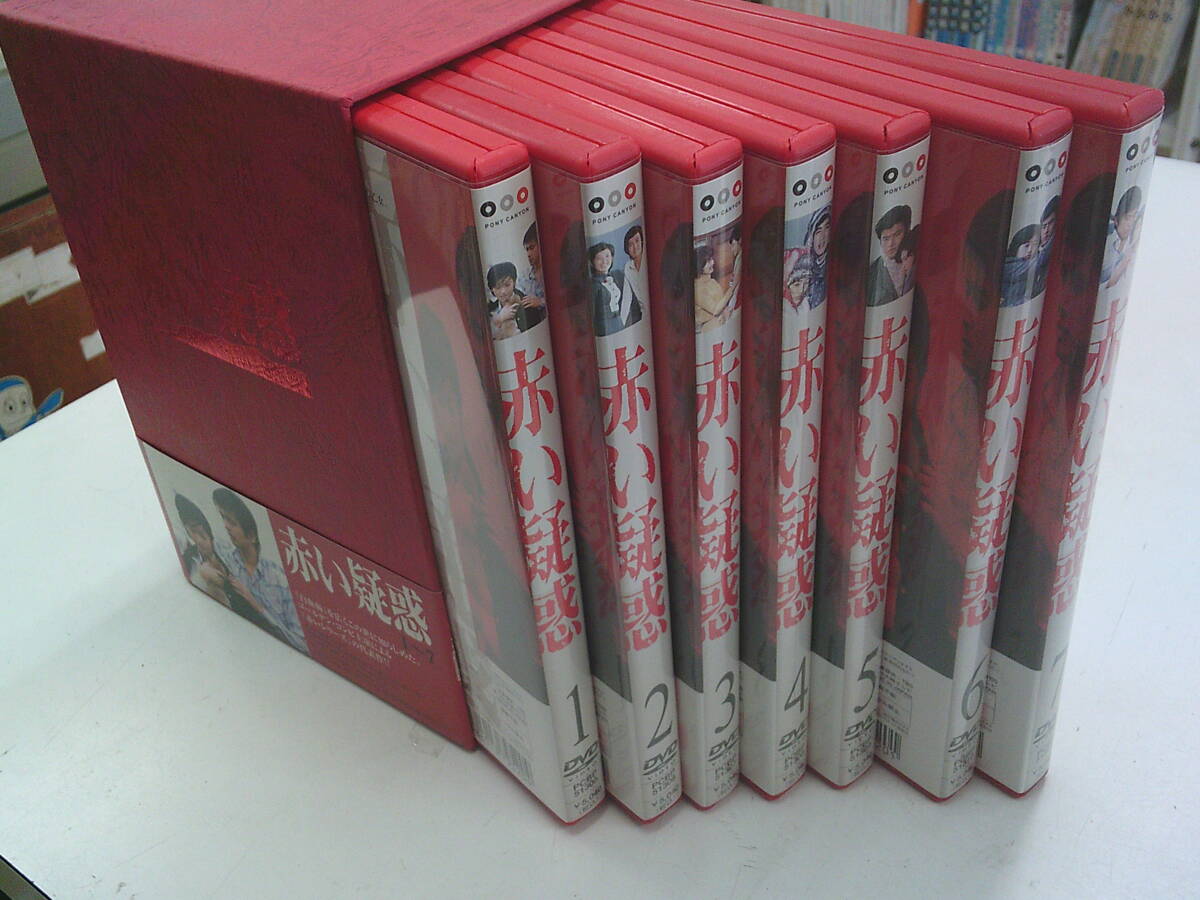 Yahoo!オークション - DVD-BOX 赤い疑惑 テレビドラマ 山口百恵 三浦...