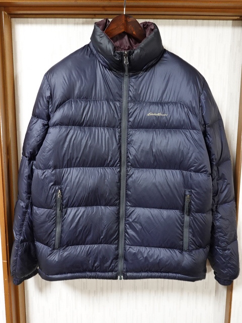 Yahoo!オークション - 0518 Eddie Bauer エディーバウアー ダウンジャ...