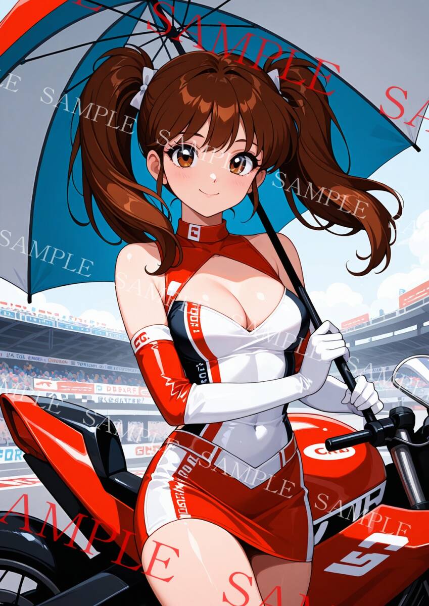 Art夢 レースクイーン 巨乳 美乳 谷間 女の子 美脚 ツインテ むちむち 美女 フェチ 美少女 イラスト かわいい アニメ A4 ポスター D_197(コミック、アニメグッズ)｜売買された ...