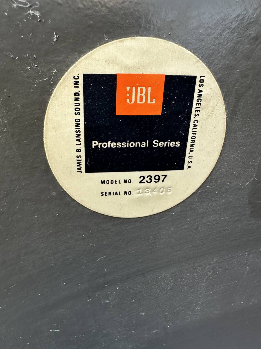 Yahoo!オークション - JBL MODEL 2397 2328 375 ホーン ドライバー ペ...