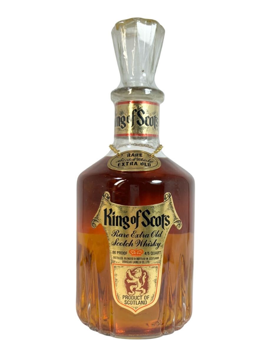Yahoo!オークション - King of Scots Rare and Extra old Scotch Whisk...