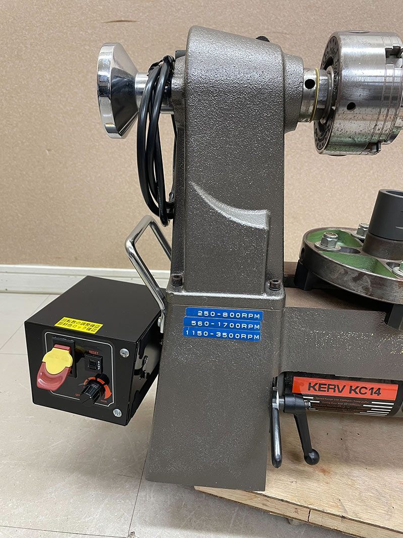 Yahoo!オークション - 木工旋盤 KERV KC14 卓上旋盤