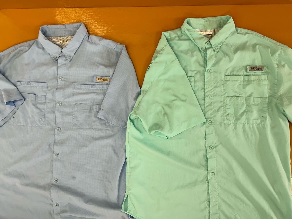 Yahoo!オークション - ① 古着卸 USA 半袖 シャツ Columbia PFG 10枚 ...