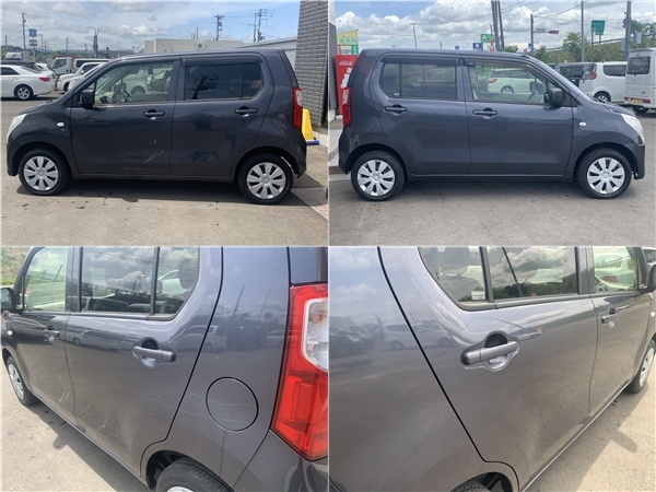 Yahoo!オークション - 青森発 H26 SUZUKI ワゴンR MH34S FX オートマ ...