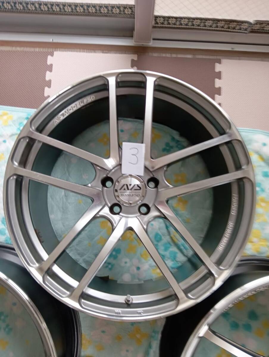 【樂淘letao】日本代購代標第一品牌－ヨコハマAVS・F50・鍛造・軽量（10.4Kg）9J-20+34・PCD112・ハブ径66.5㎜・ホイル4本です。