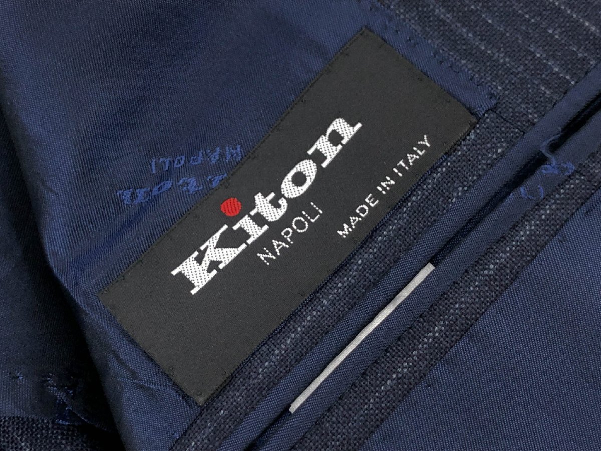 Yahoo!オークション - 超美品【キートン キトン Kiton】 カシミア混 ス...