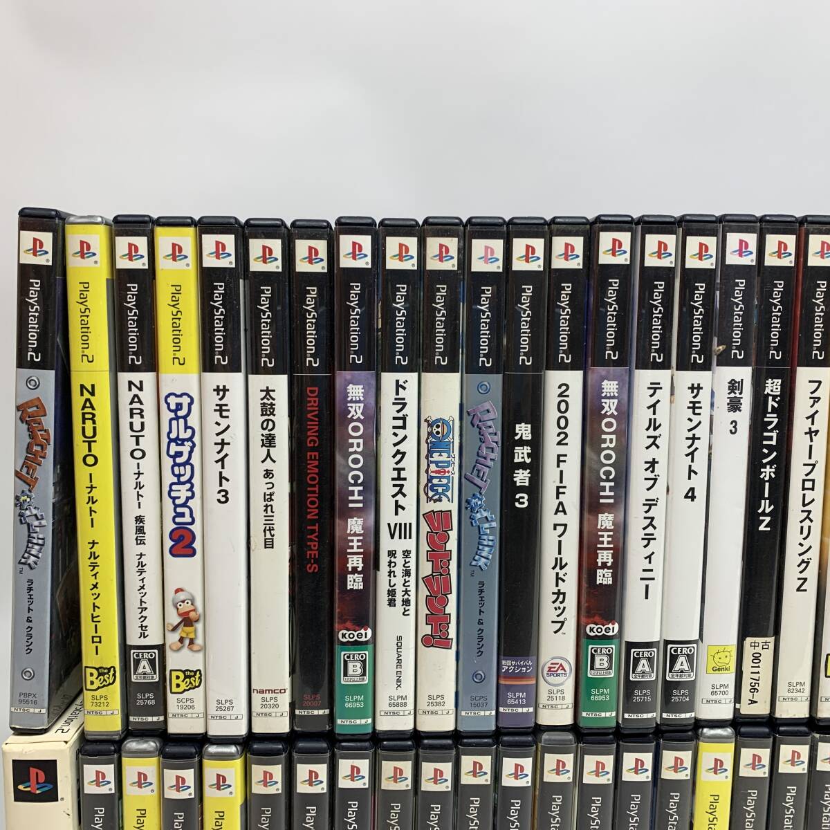 Yahoo!オークション - tu044 PS2 ソフト 約100本 まとめ 桃太郎電鉄12 ...