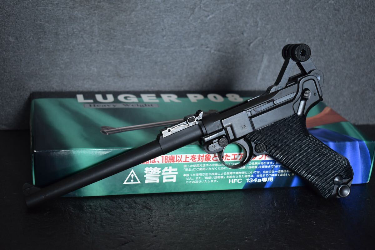 Yahoo!オークション - タナカ ルガー P08 8 インチ HW ガスブローバッ...