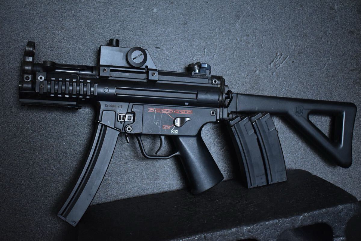 Yahoo!オークション - 東京マルイ H&K MP5K PDW フロント レイルカスタ...