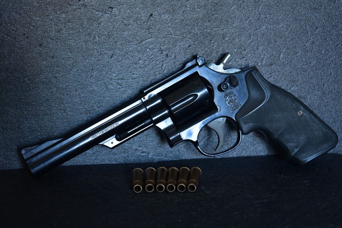 Yahoo!オークション - LS S&W M19 6インチ .357マグナム エアコッキン...