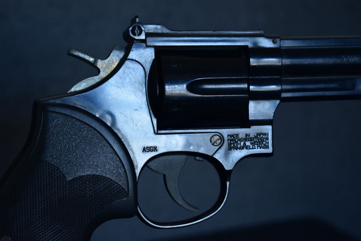 Yahoo!オークション - LS S&W M19 6インチ .357マグナム エアコッキン...
