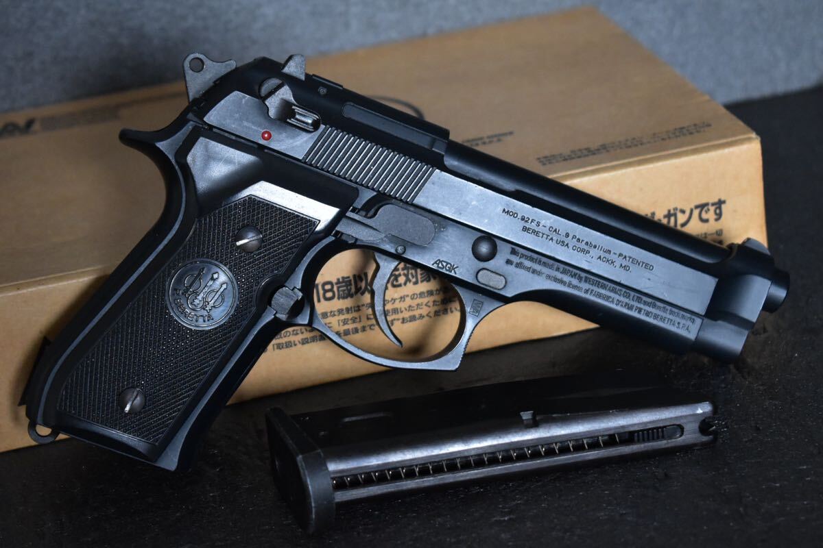 Yahoo!オークション - WA ベレッタ M92FS HW パーフェクトVer ガスブロ...