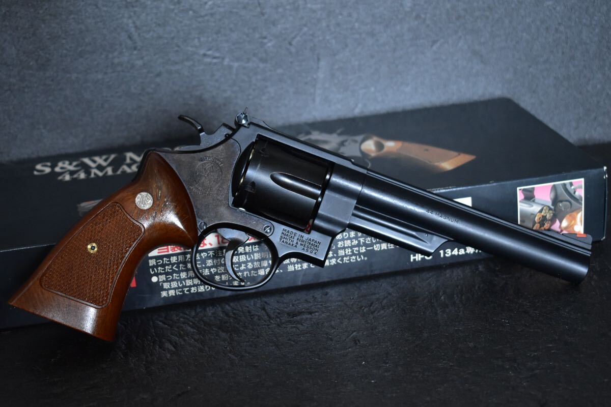 Yahoo!オークション - タナカ S&W M29 6.5インチ .44マグナム ガスガン...