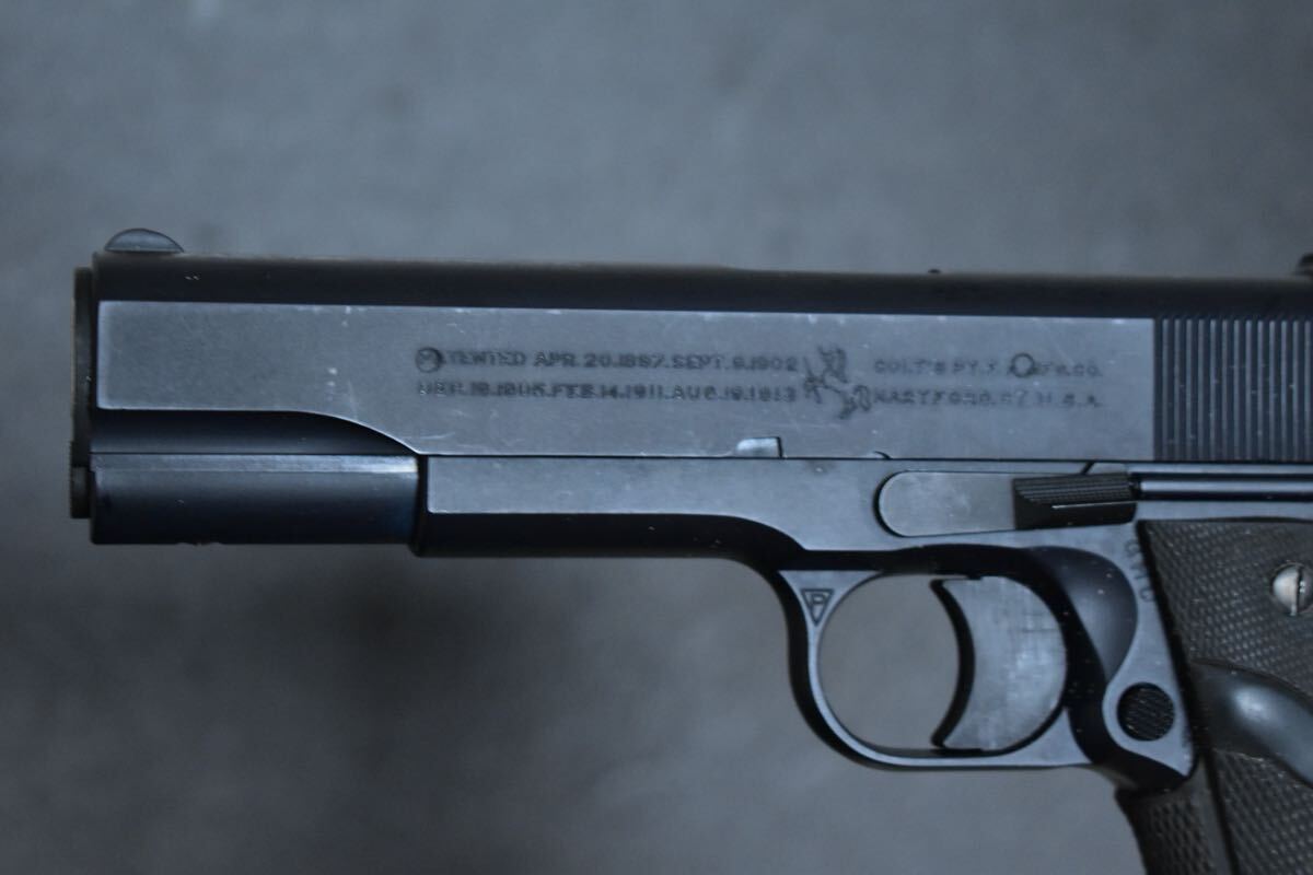 Yahoo!オークション - コクサイ コルト ガバメント M1911A1 固定スライ...