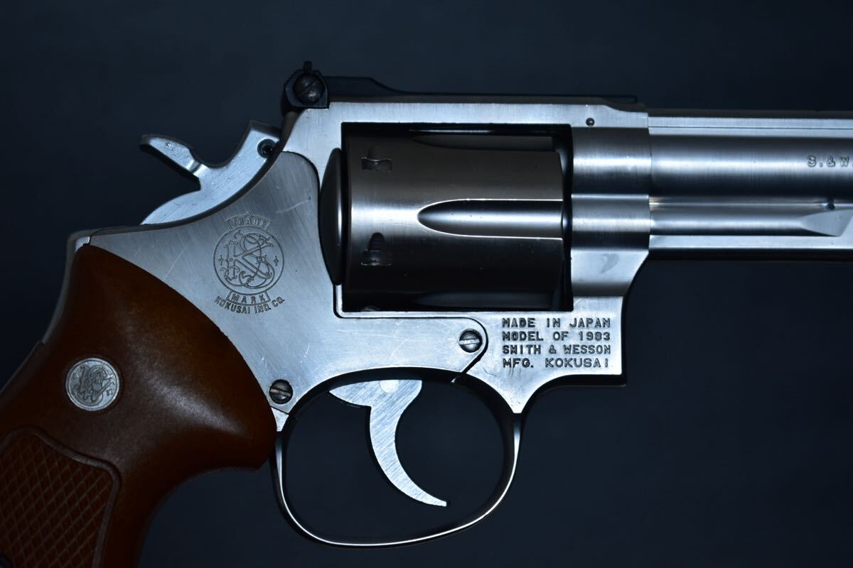 Yahoo!オークション - コクサイ S&W M66 6インチ .357マグナム シルバ...