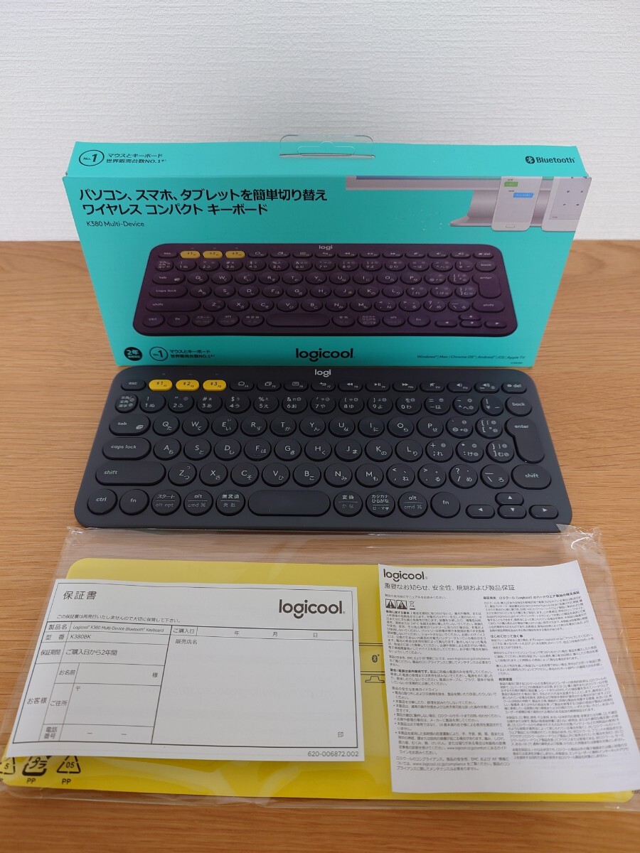 Yahoo!オークション - Logicool K380 ワイヤレスキーボード Bluetooth ...