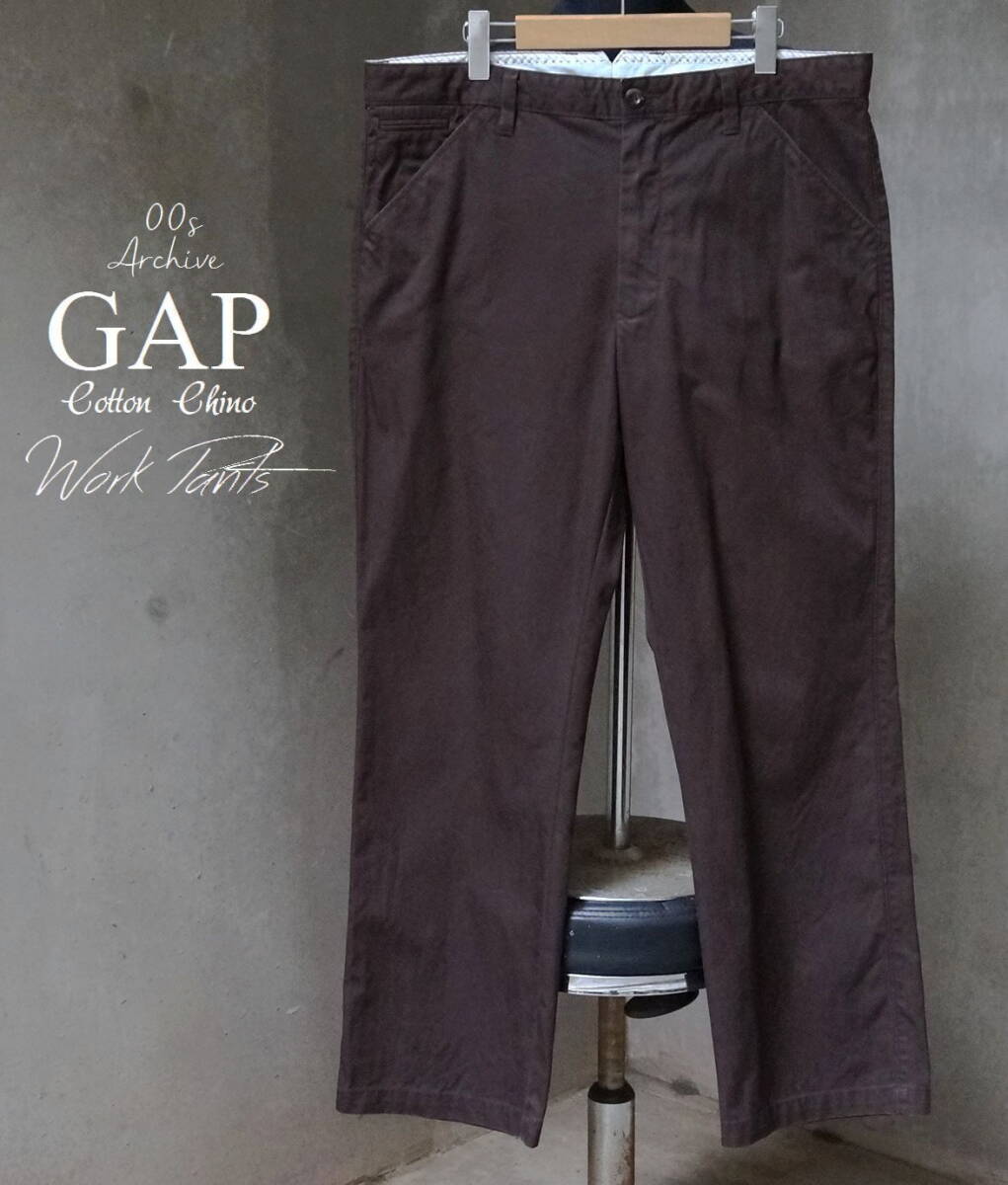 Yahoo!オークション - 00s Archive ギャップ GAP 焦茶 ダークブラウン...