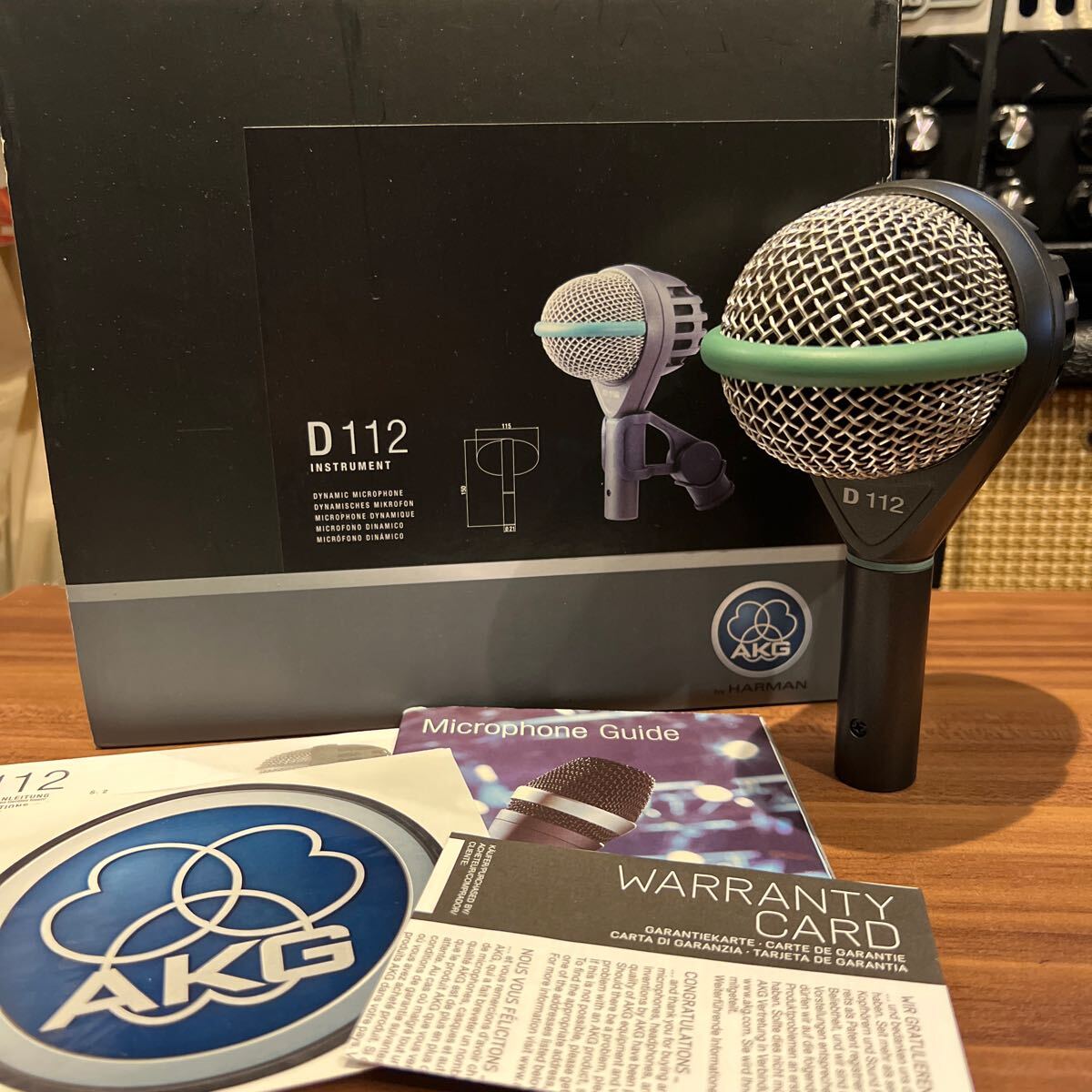 Yahoo!オークション - AKG D112 ダイナミックマイク ドラム 1円スター...