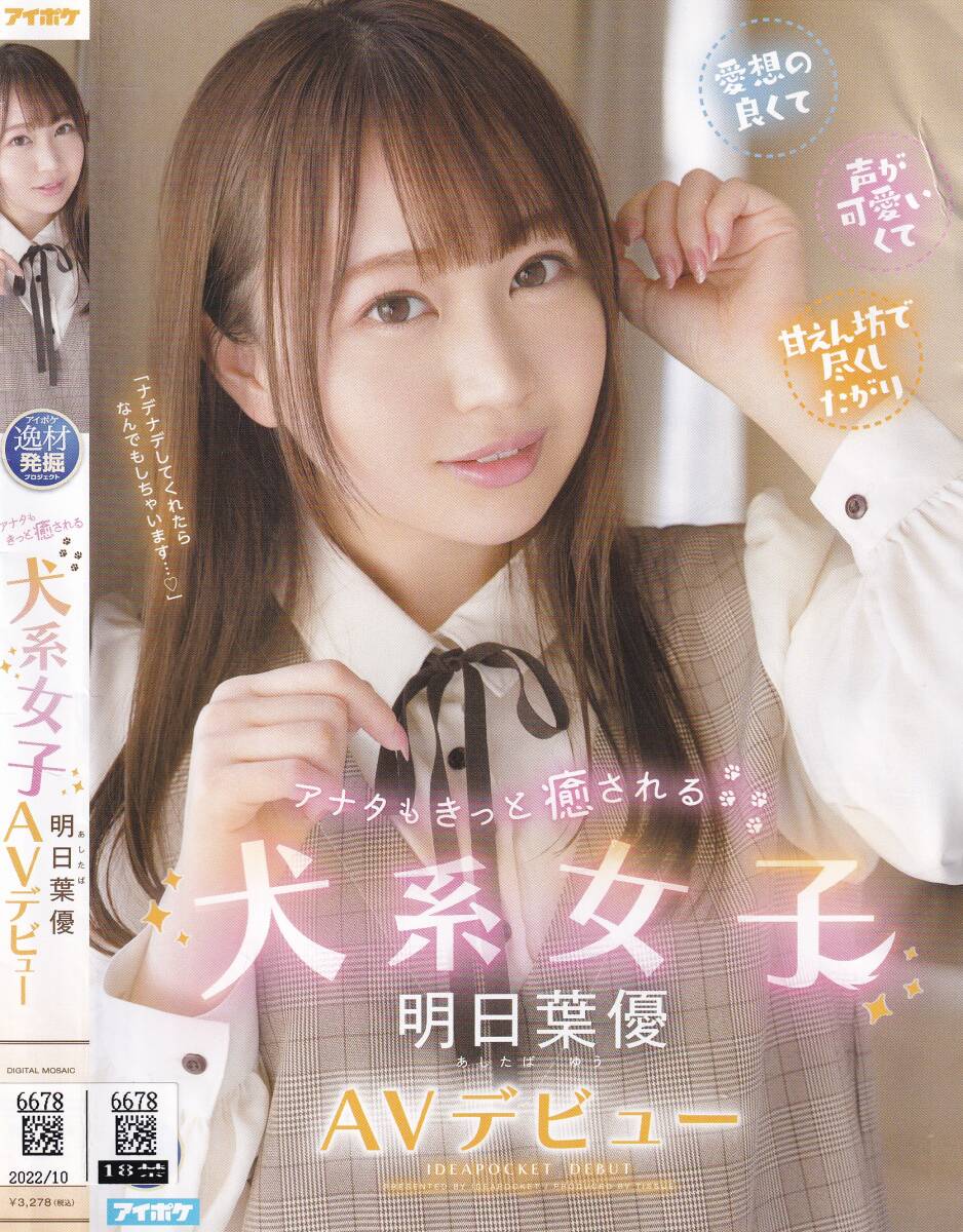 Yahoo!オークション - アナタもきっと癒される犬系女子 明日葉優AVデビ...