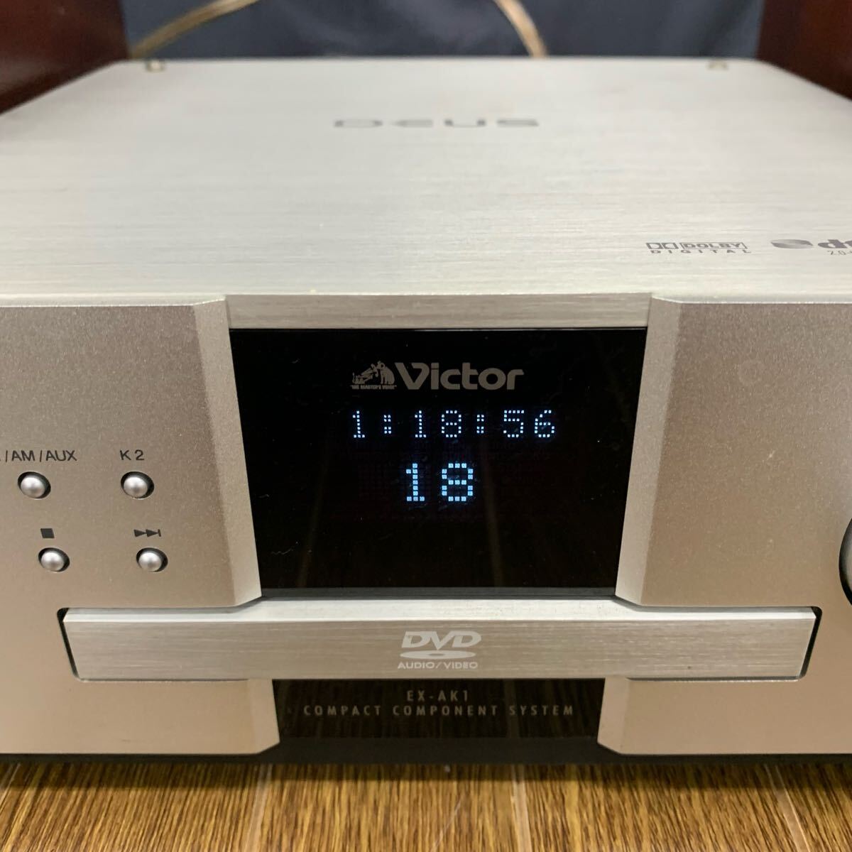 Yahoo!オークション - $Victor ビクター DVDコンポ EX-AK1 SP-EXAK1 CD...