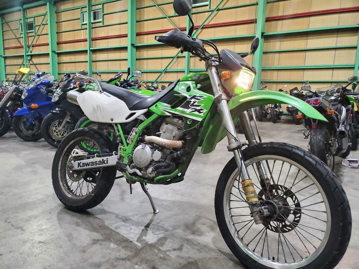 Yahoo!オークション - 格安 KLX250 LX250E セル始動 LX250E-034～ Dト...