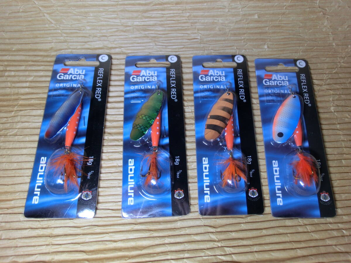 Yahoo!オークション - アブガルシアAbu リフレックス 18g 4色/4個セ...