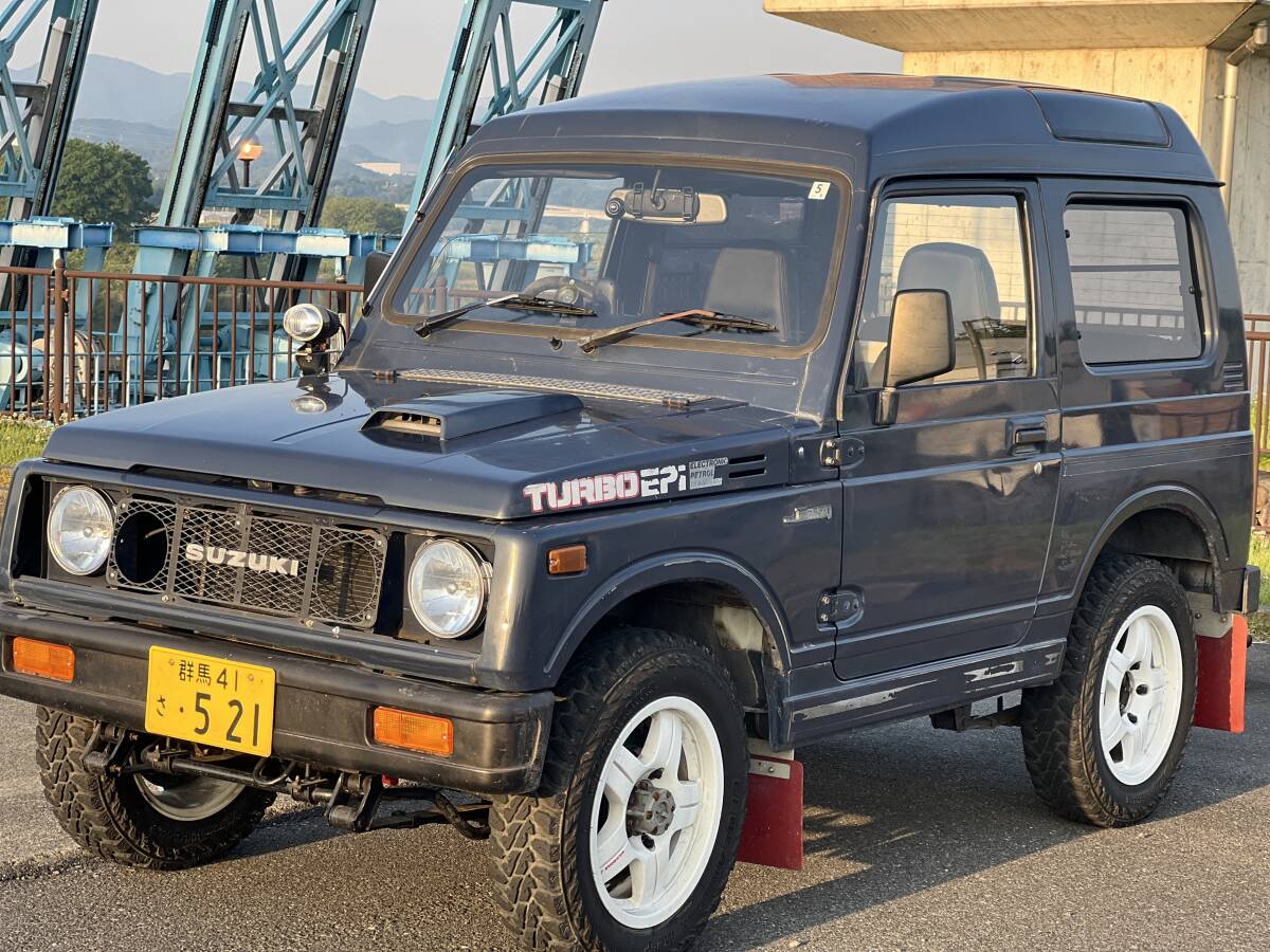Yahoo!オークション - スズキ ジムニー ターボ 550CC MT 4WD JA71