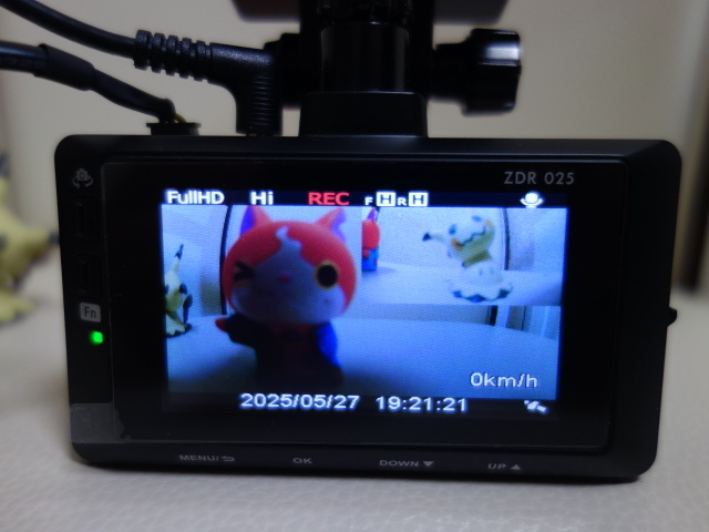 Yahoo!オークション - コムテック ドライブレコーダー ZDR025 前後2カ...