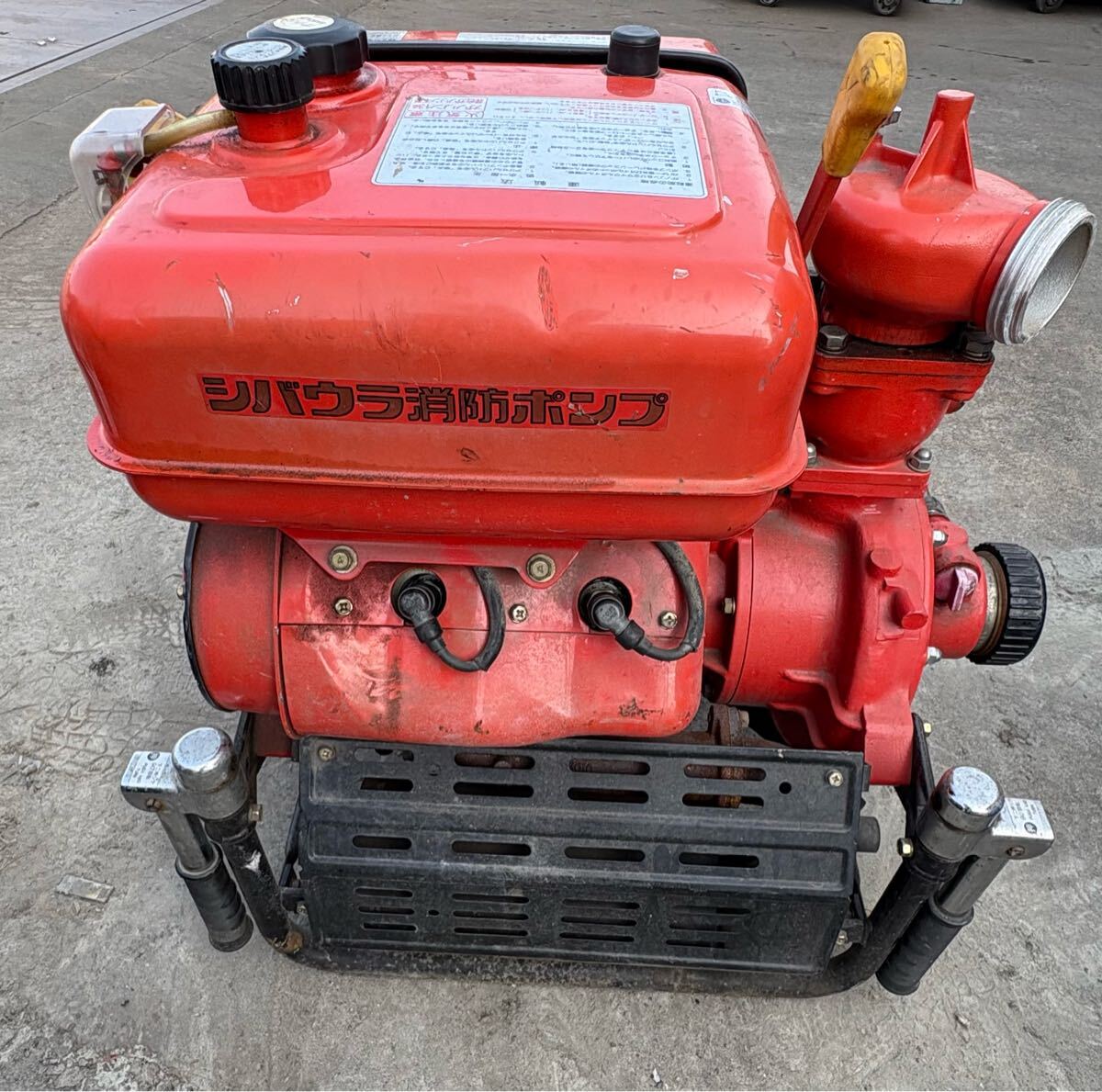 Yahoo!オークション - SHIBAURA シバウラ TF-35MES 可搬式ポンプ 消防...