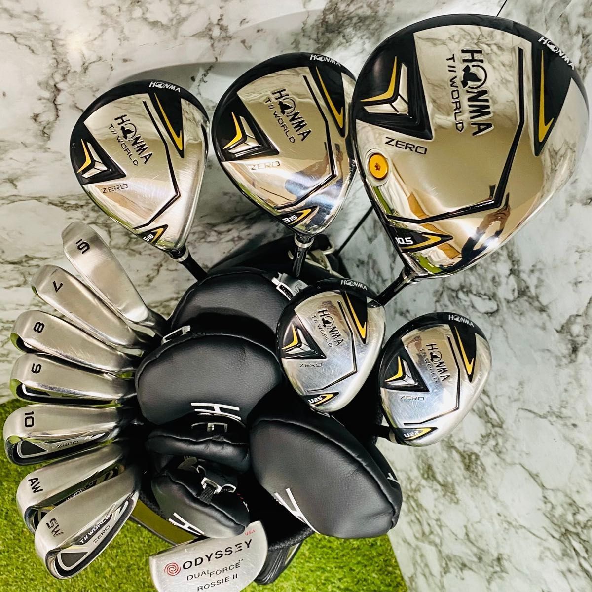 初心者推奨 HONMA TOUR WORLD ZERO 2021 本間 ホンマ ツアーワールドゼロ メンズゴルフセット クラブセット 13本 R(セット)｜売買されたオークション情報 ...