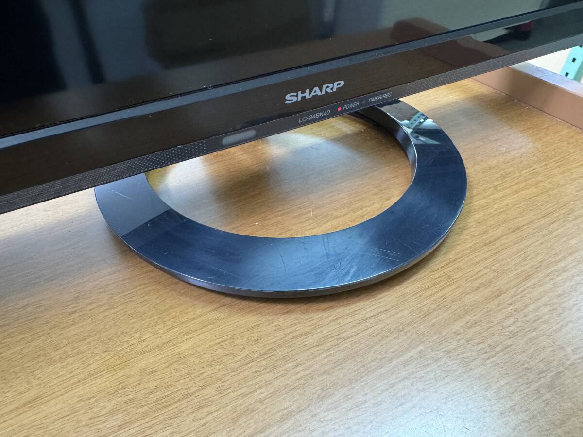 Yahoo!オークション - F512 シャープ AQUOS 24型 LED 液晶テレビ 2...