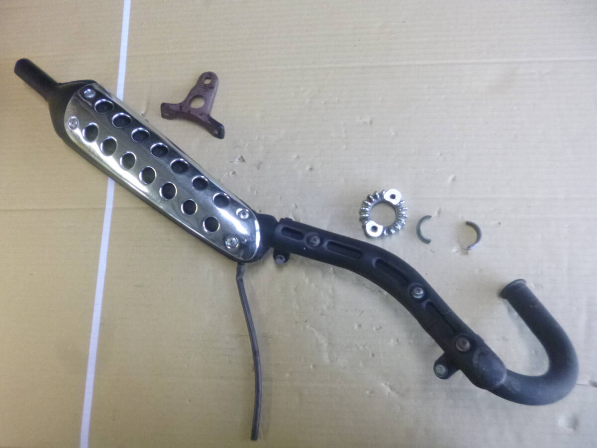 Yahoo!オークション - ノーティーダックス CY50 マフラー 純正当時物