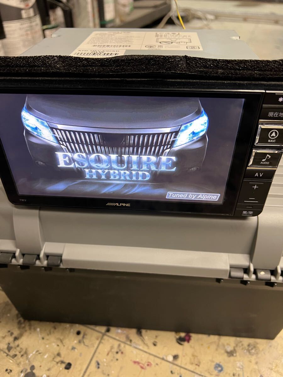 Yahoo!オークション - アルパイン KTD-7WV ジャンク ナビ 7型ワイド