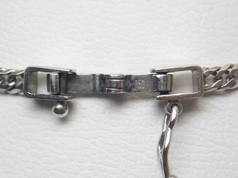 Yahoo!オークション - Pt850 プラチナ ネックレス 喜平 キヘイ W6面 実...