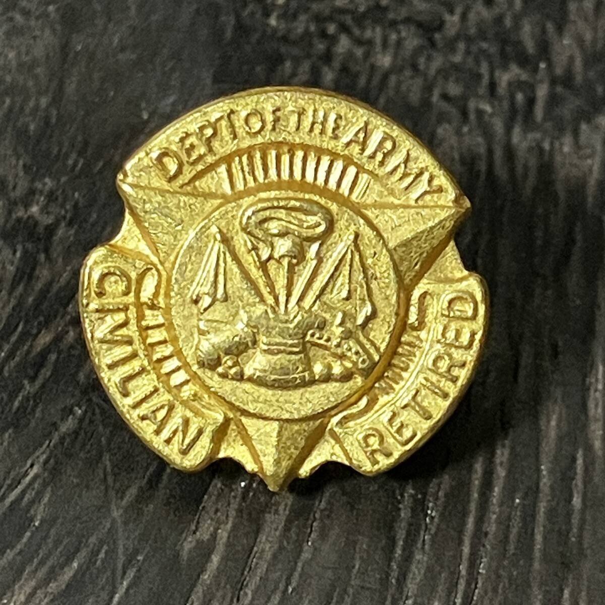 Yahoo!オークション - SK DEPARTMENT OF THE ARMY CIVILIAN RETIRED ピ...