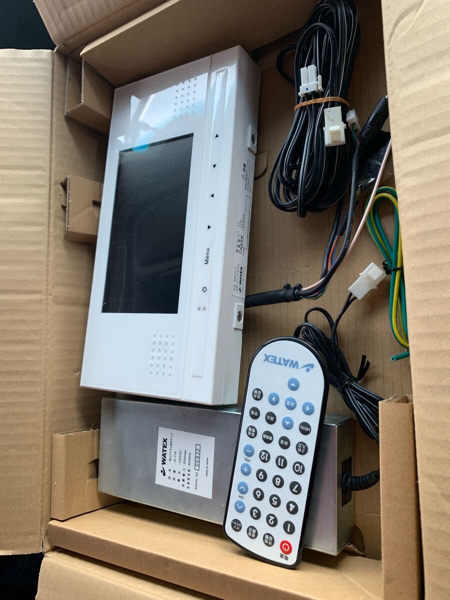 Yahoo!オークション - WATEX 浴室テレビ 品番XL-718-F2 リモコン付き 7...