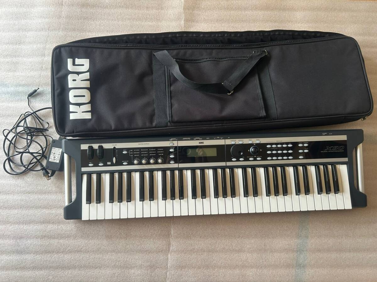 Yahoo!オークション - KORG X50 キーボード 中古 美品