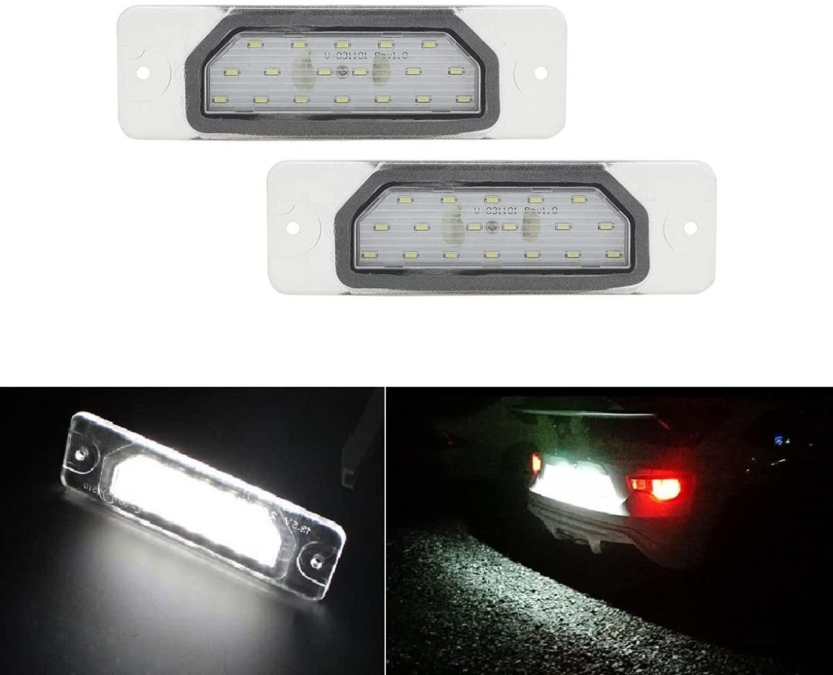 Yahoo!オークション - フーガ Y51 LEDライセンスランプ ナンバー灯 エ...