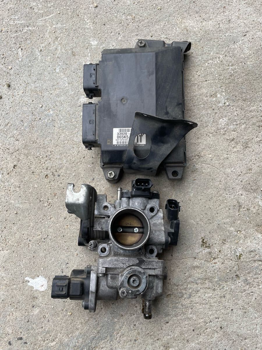 Yahoo!オークション - ワゴンR K6A スロットルボディ エンジンコンピュ...