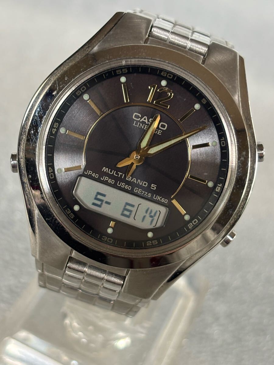 Yahoo!オークション - カシオ CASIO 腕時計 LINEAGE LCW-M200 電波ソー...