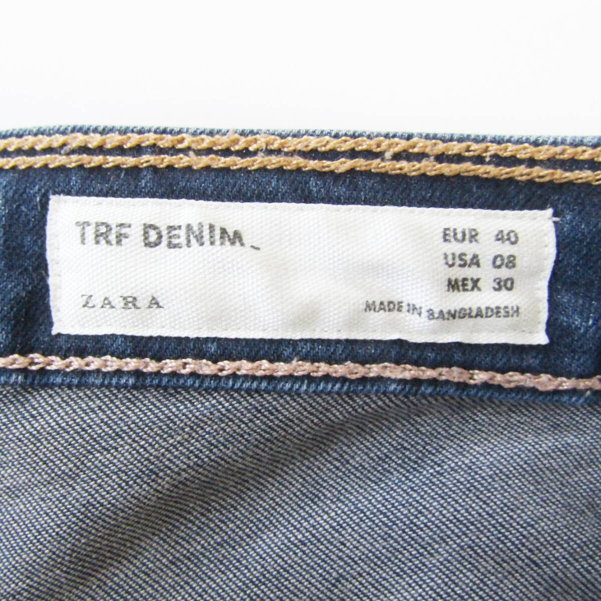 Yahoo!オークション - ZARAザラ ストレッチスキニーデニム USA08サイズ...