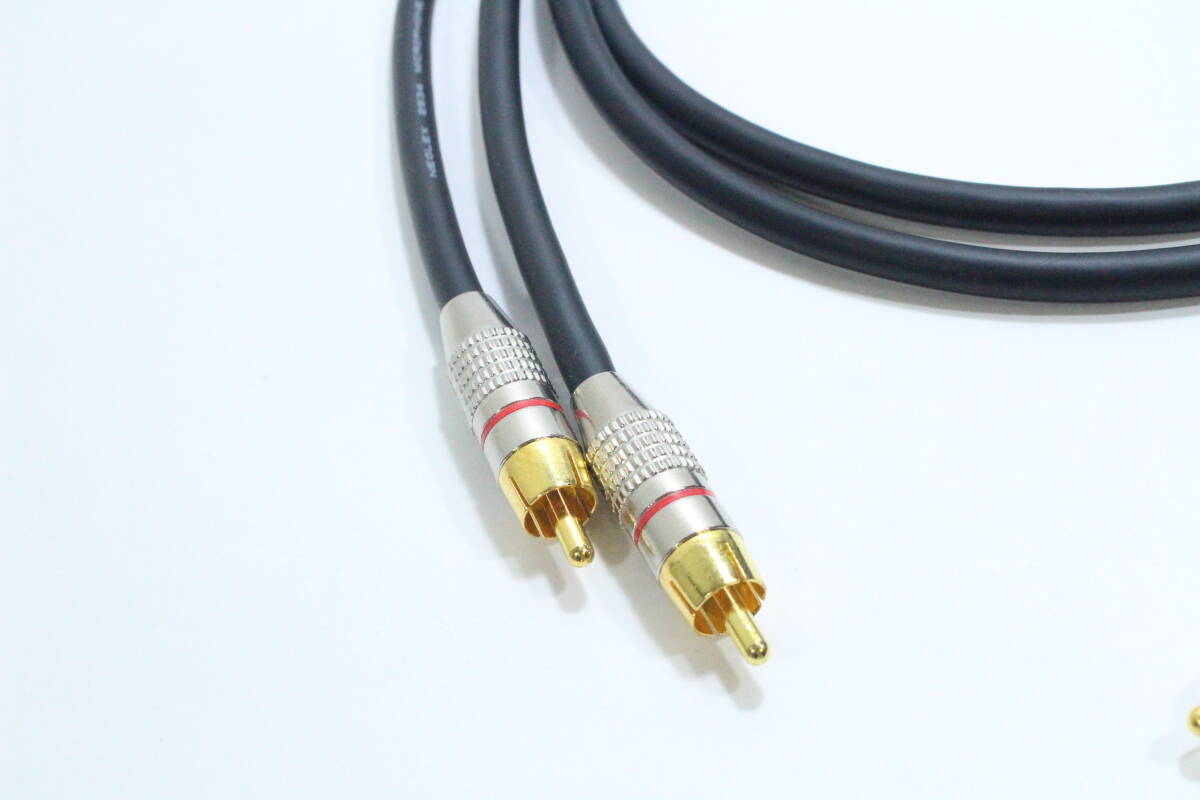 Yahoo!オークション - MOGAMI 2534 RCAケーブル【1m ペア 2本セット】