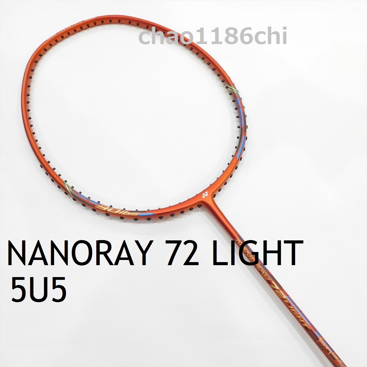 Yahoo!オークション - 送料込/新品/ヨネックス/赤/5U5/78g/ナノレイ72...